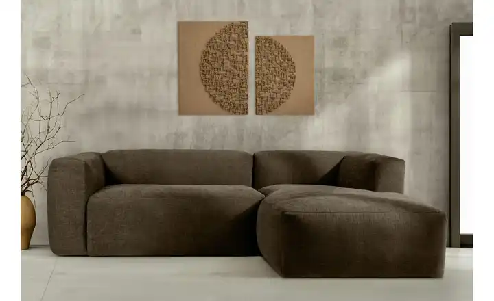 KONSIMO Ecksofa Buffo | Dunkelbraun, 4